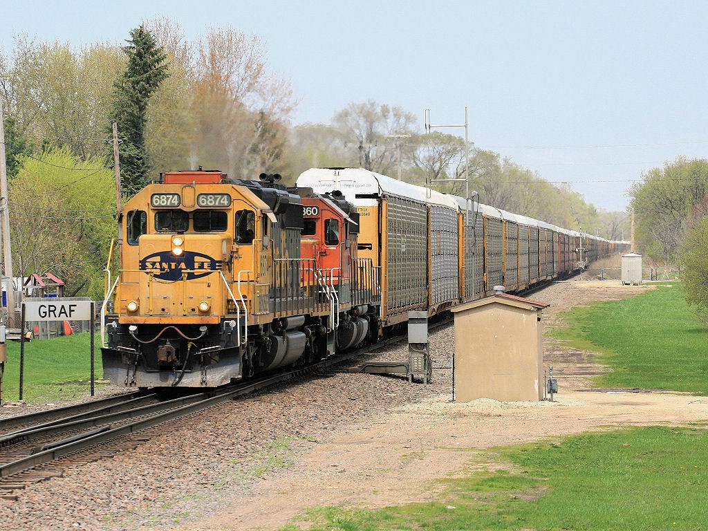 BNSF 6874